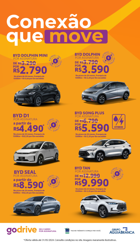 Go Drive – Serviço de Carro Por Assinatura | CAA/DF